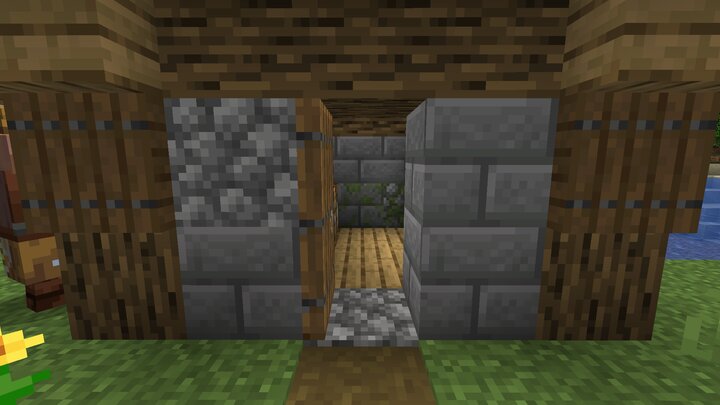 Starter Base with storage Minecraft Map