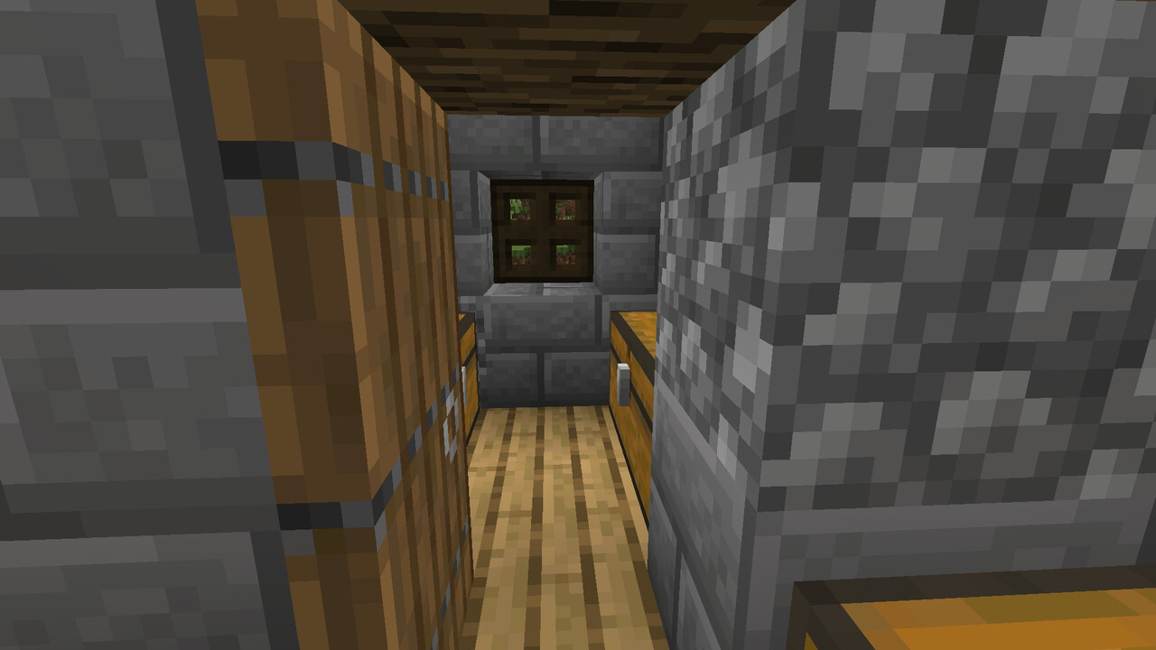 Starter Base with storage Minecraft Map