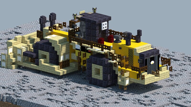 Cat 854K, Wheel Dozer [With Download] Minecraft Map