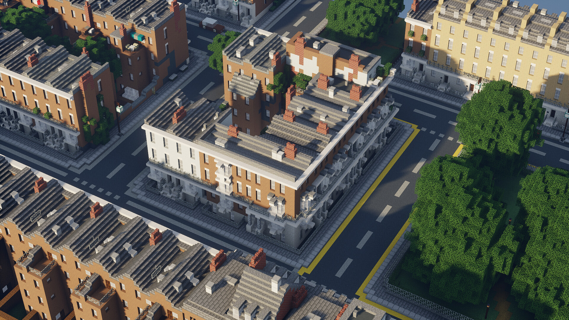 English Row Houses - London Minecraft Map