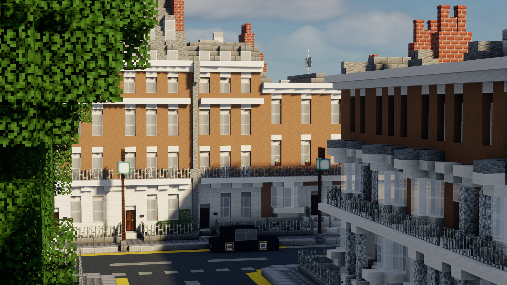 English Row Houses - London Minecraft Map