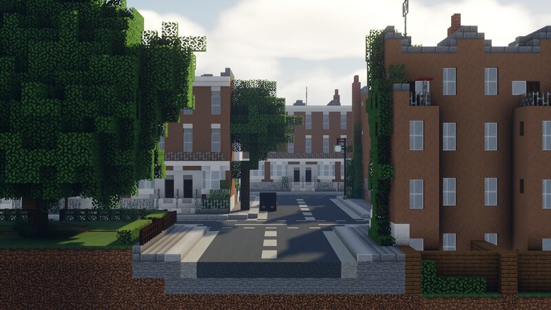 English Row Houses - London Minecraft Map