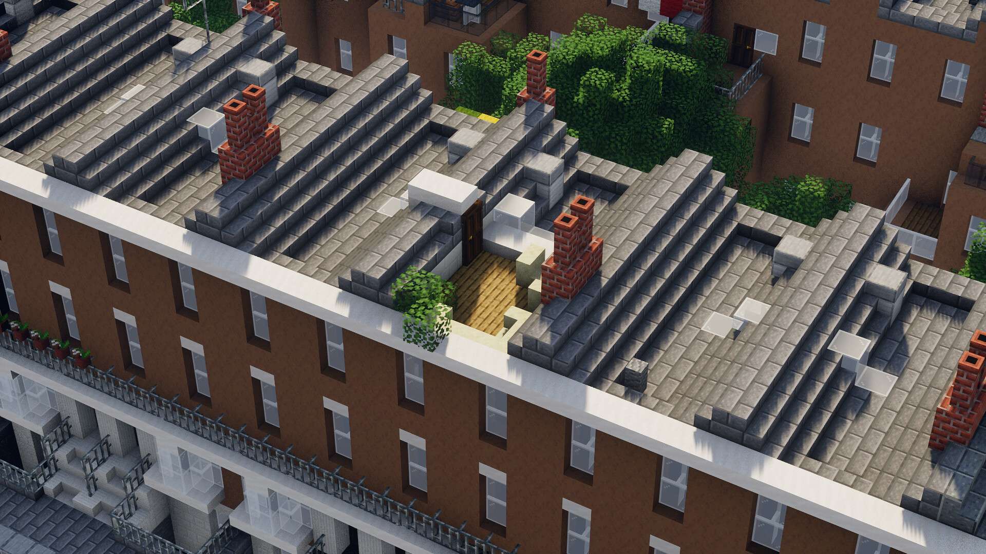 English Row Houses - London Minecraft Map