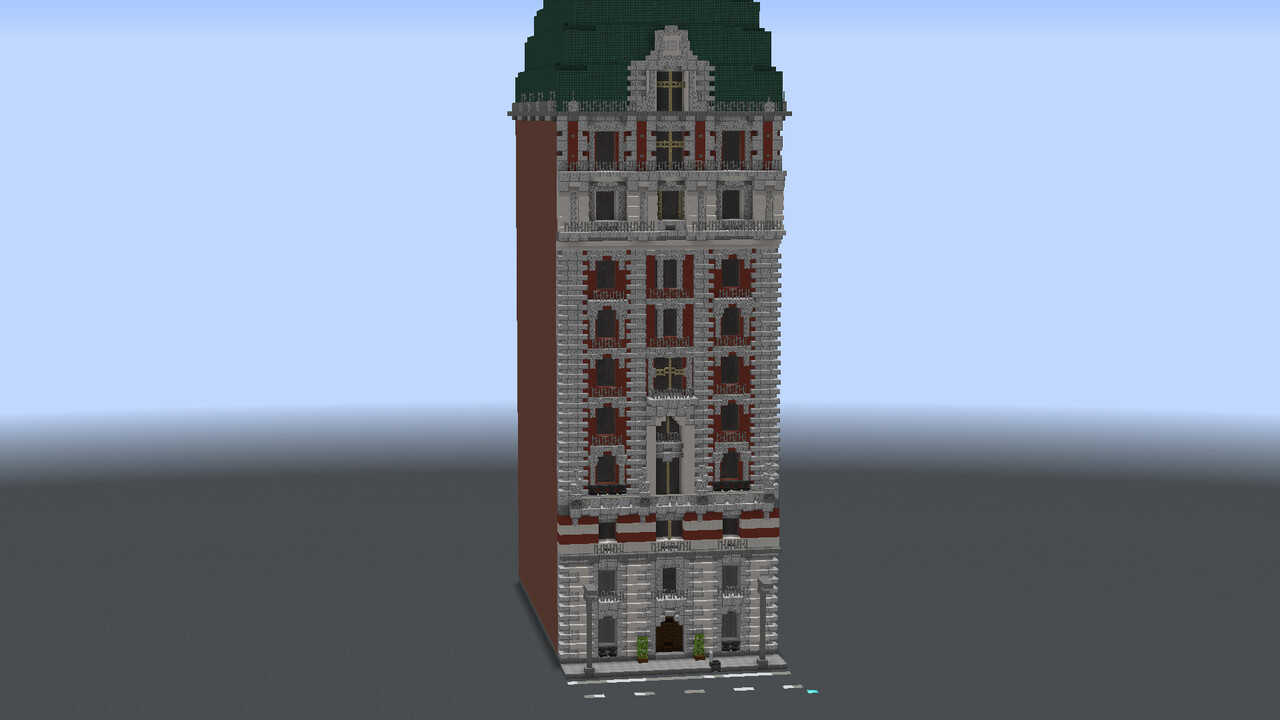A baroque style city building! Minecraft Map