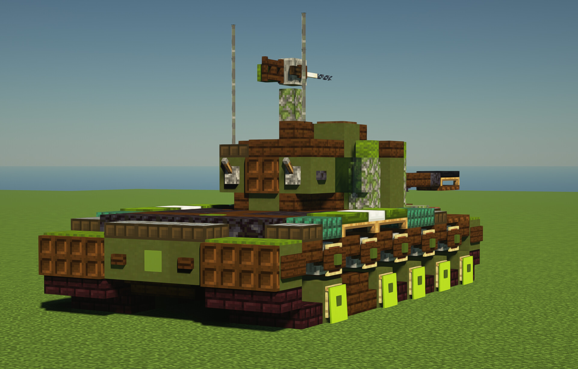 M26 Pershing tank Minecraft Map