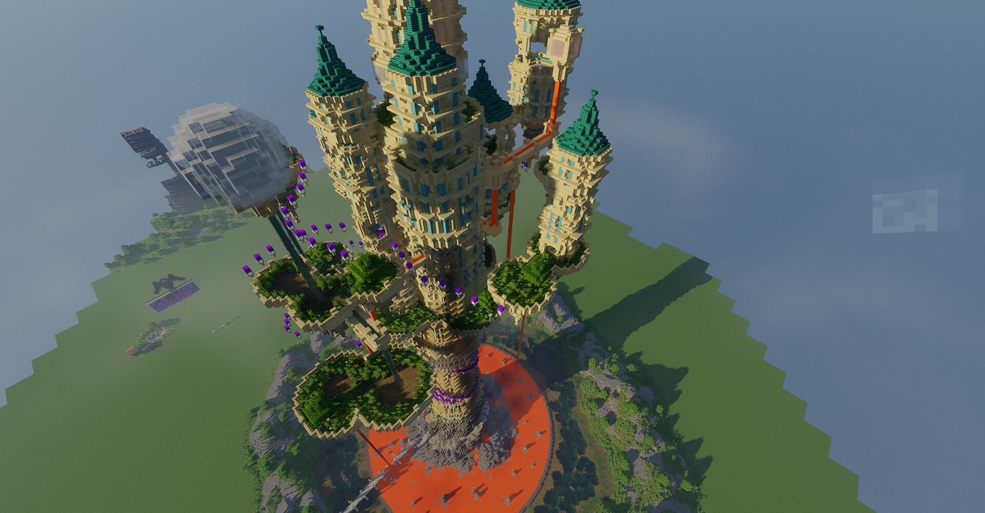 Wizard Tower Minecraft Map