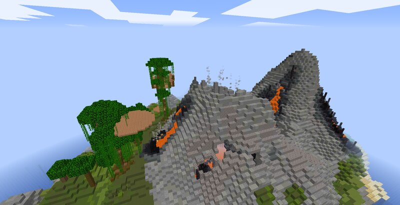 BluSMP Showcase | Toastify's Volcano Minecraft Map