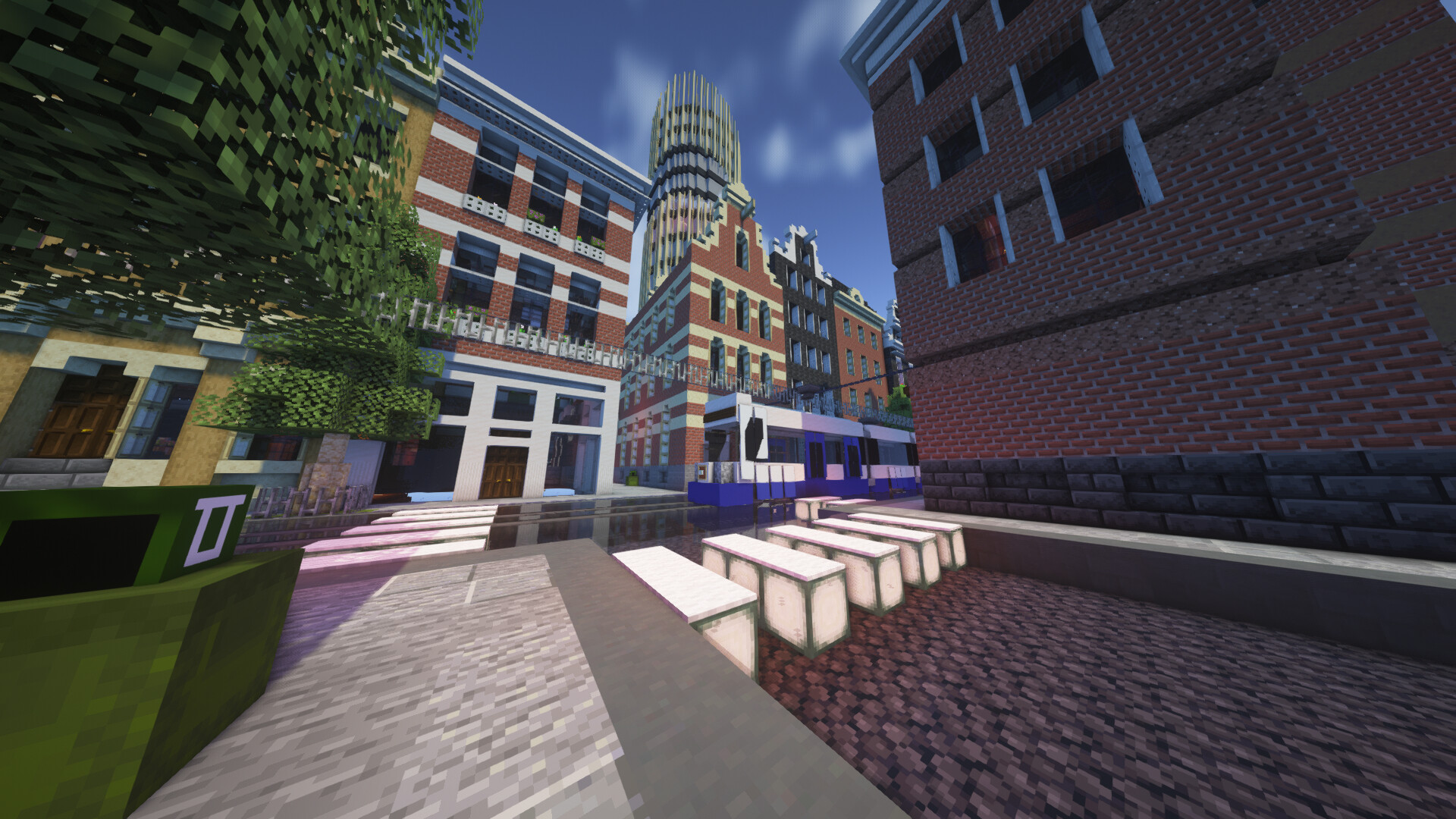 Amsterdam-Tram Minecraft Map