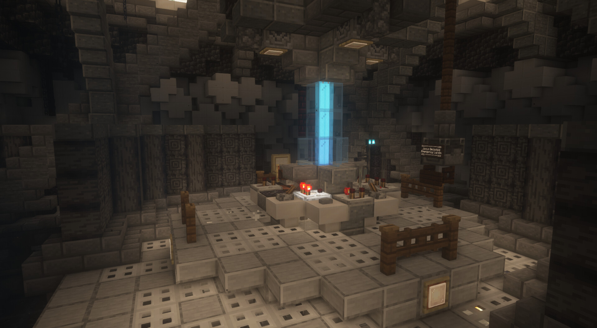 Mesh TARDIS Interior [1.18+] Minecraft Map