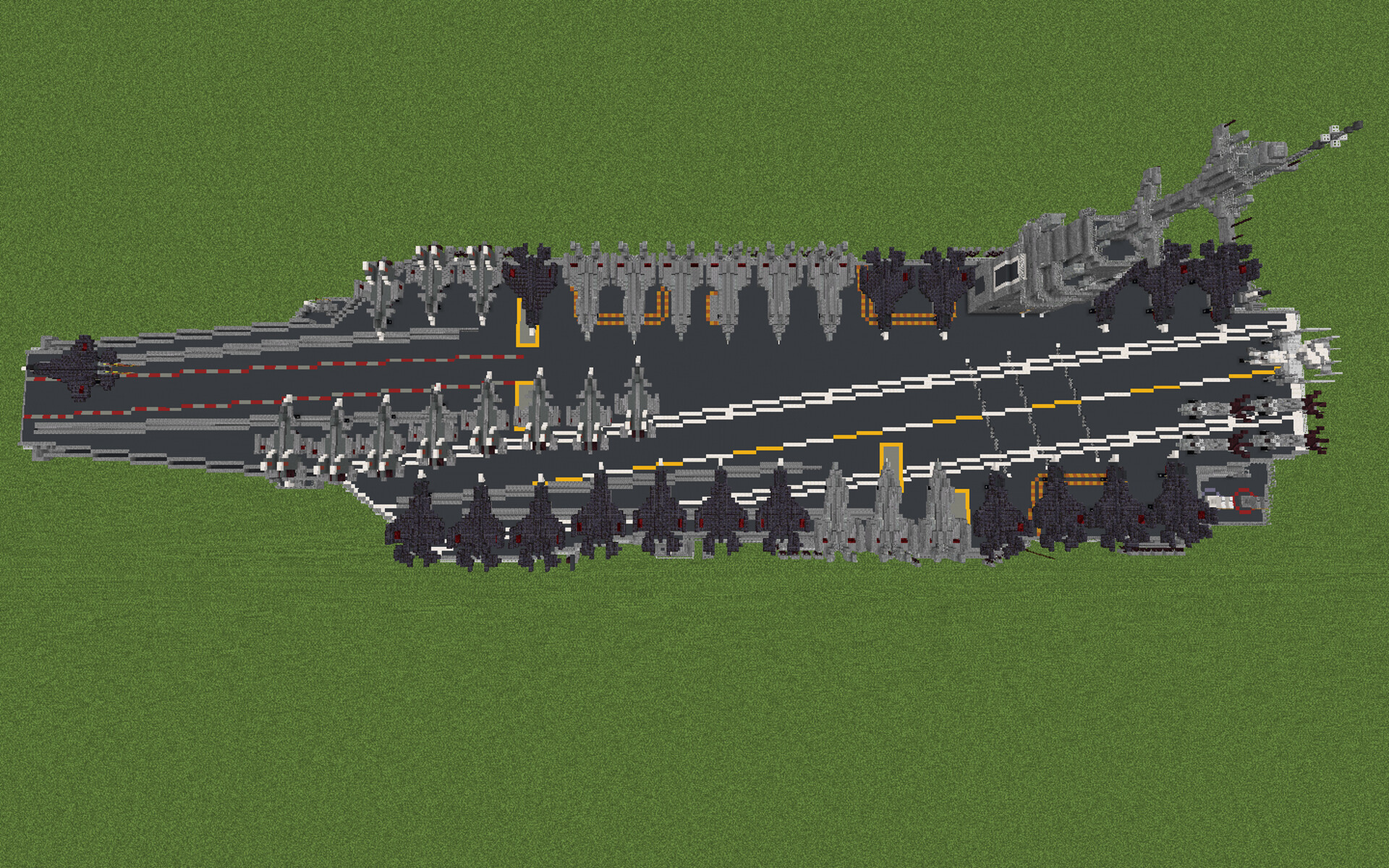 Type 004 Aircraft Carrier (Current gen; pre- 2035) Minecraft Map
