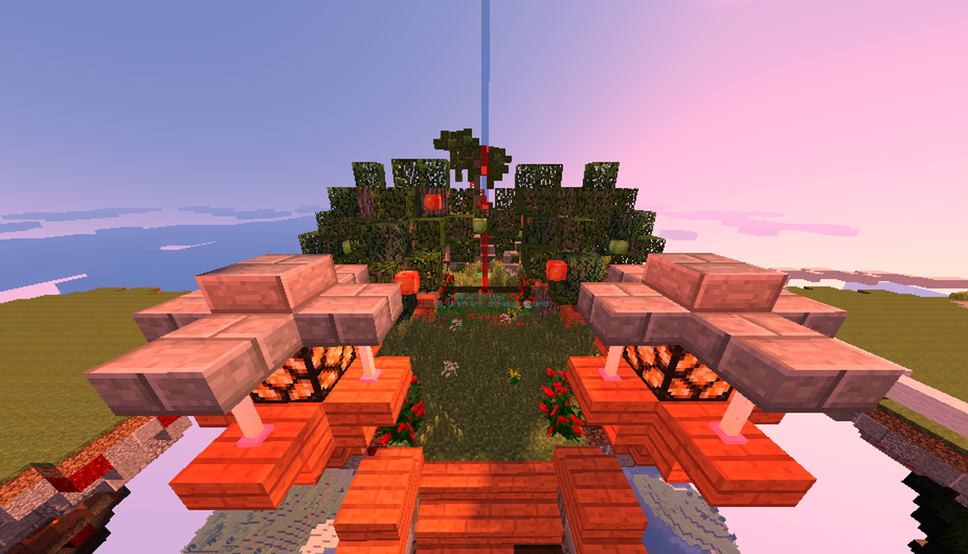 1.12.2 Minecraft version SKY ISLAND SPAWN for free Minecraft Map