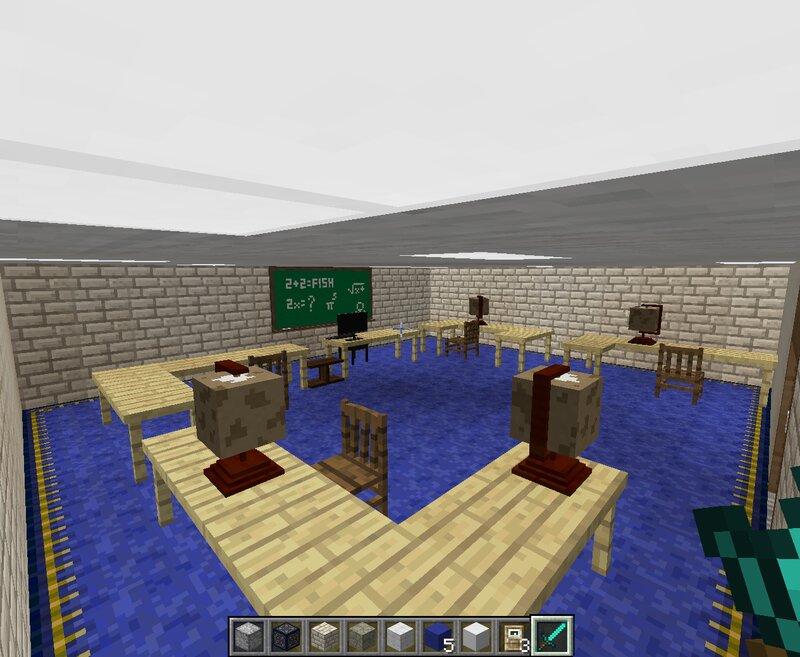 Atlantic Craft Baldi's Basics Map Minecraft Map