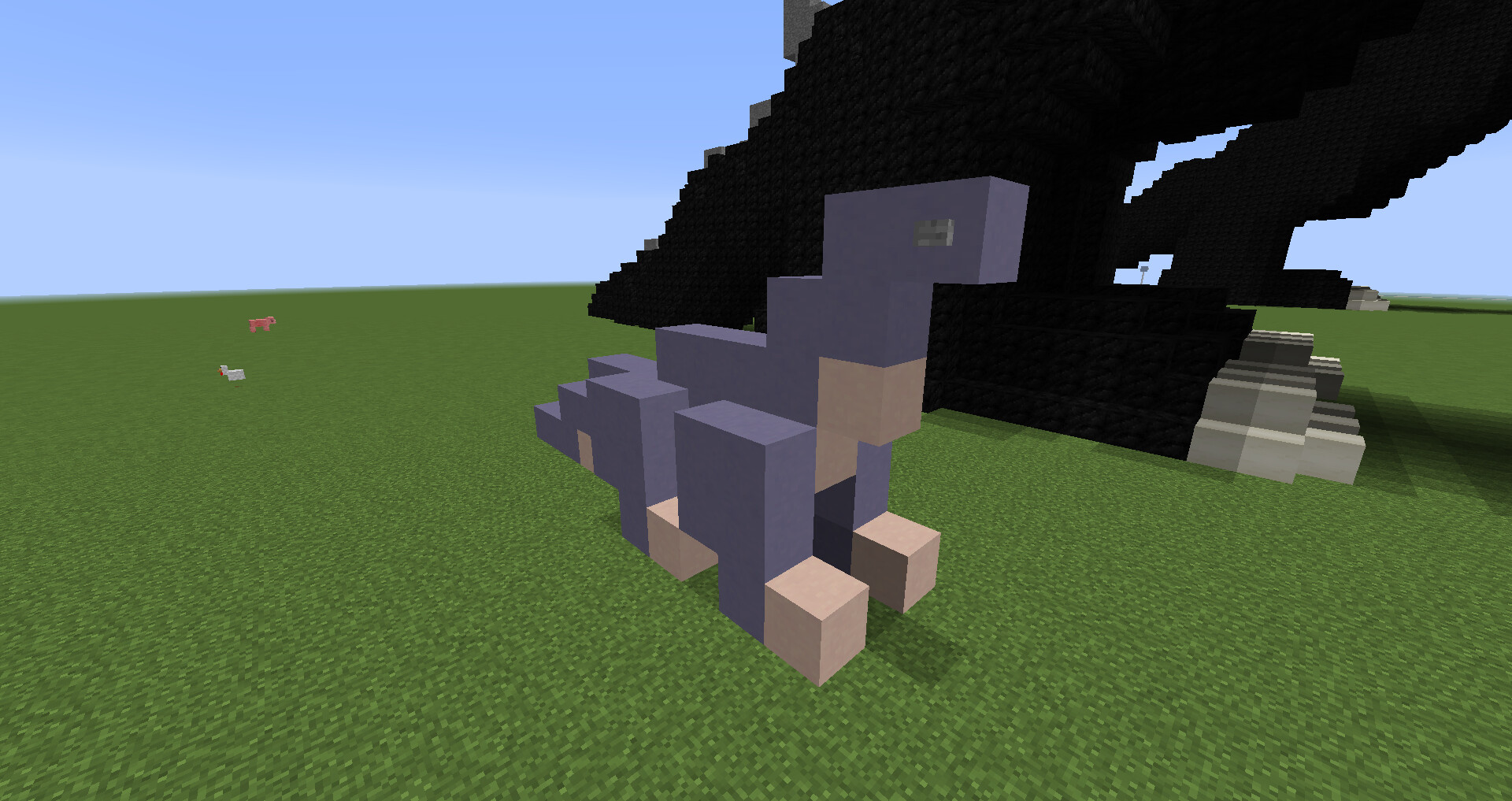 Gigantic land animals for worldpainter Minecraft Map