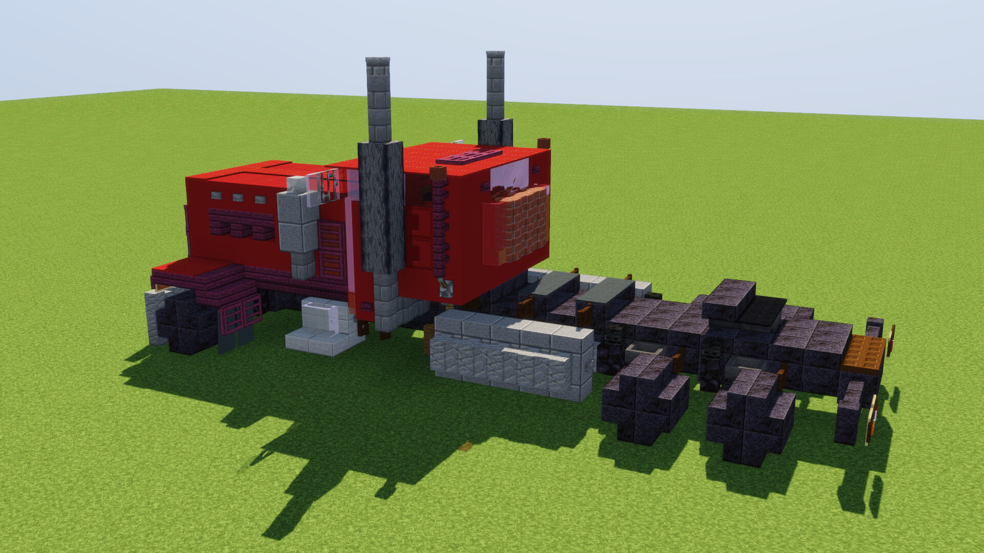 Chonky Semi Truck Minecraft Map