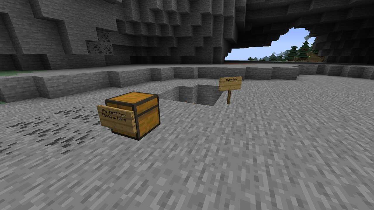 Huge Mine Minecraft Map