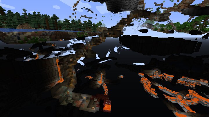 Huge Mine Minecraft Map