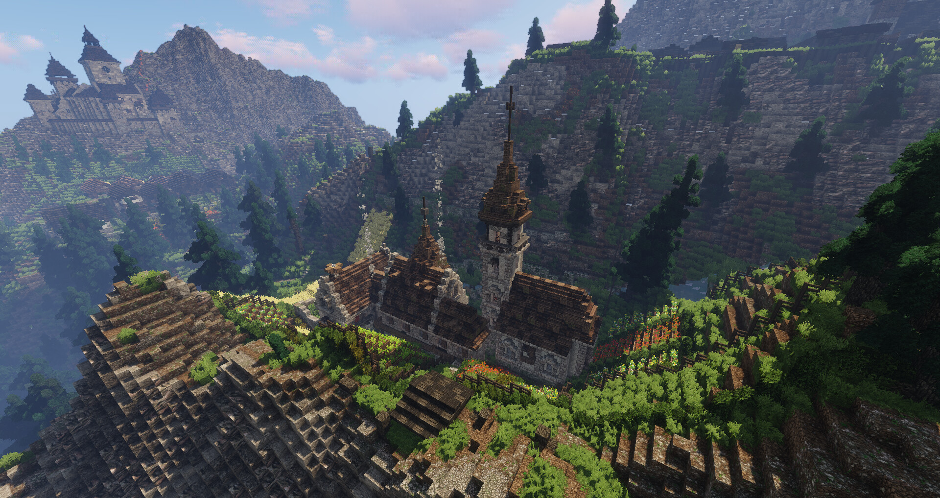 Denneberg bis Fänneberg Minecraft Map