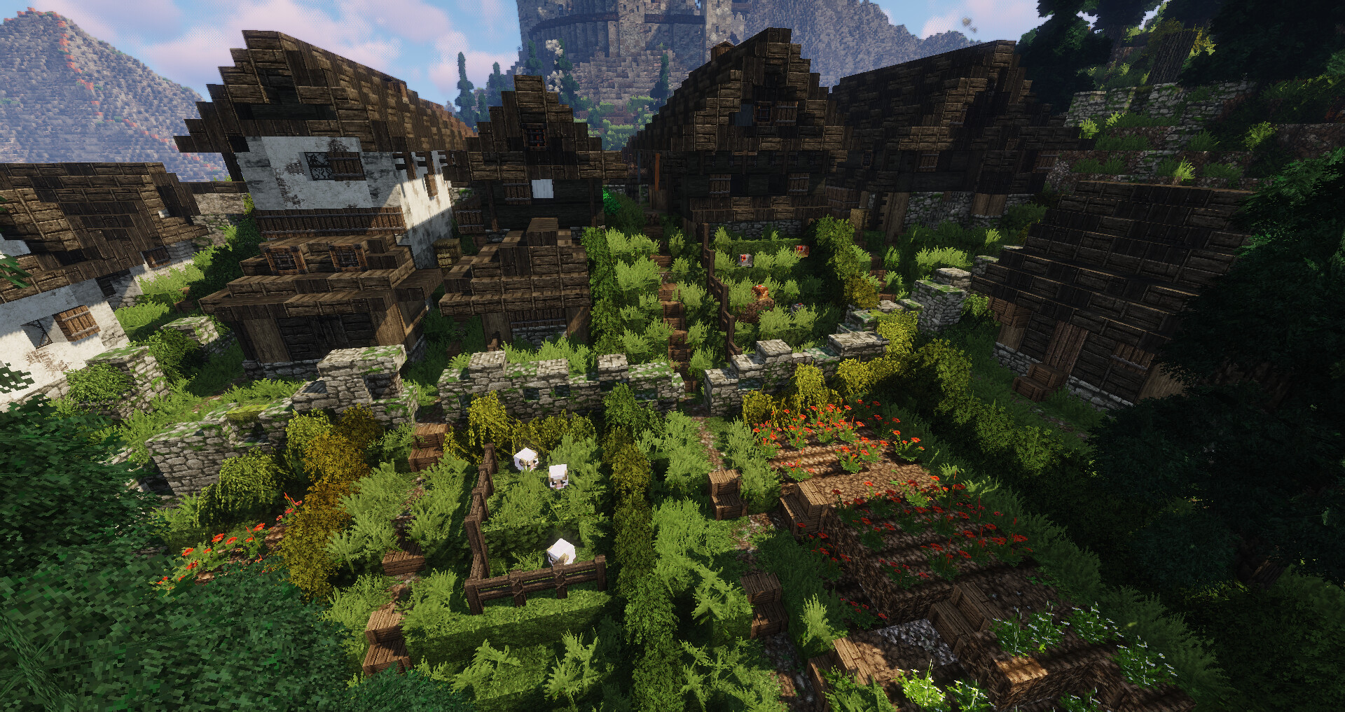 Denneberg bis Fänneberg Minecraft Map