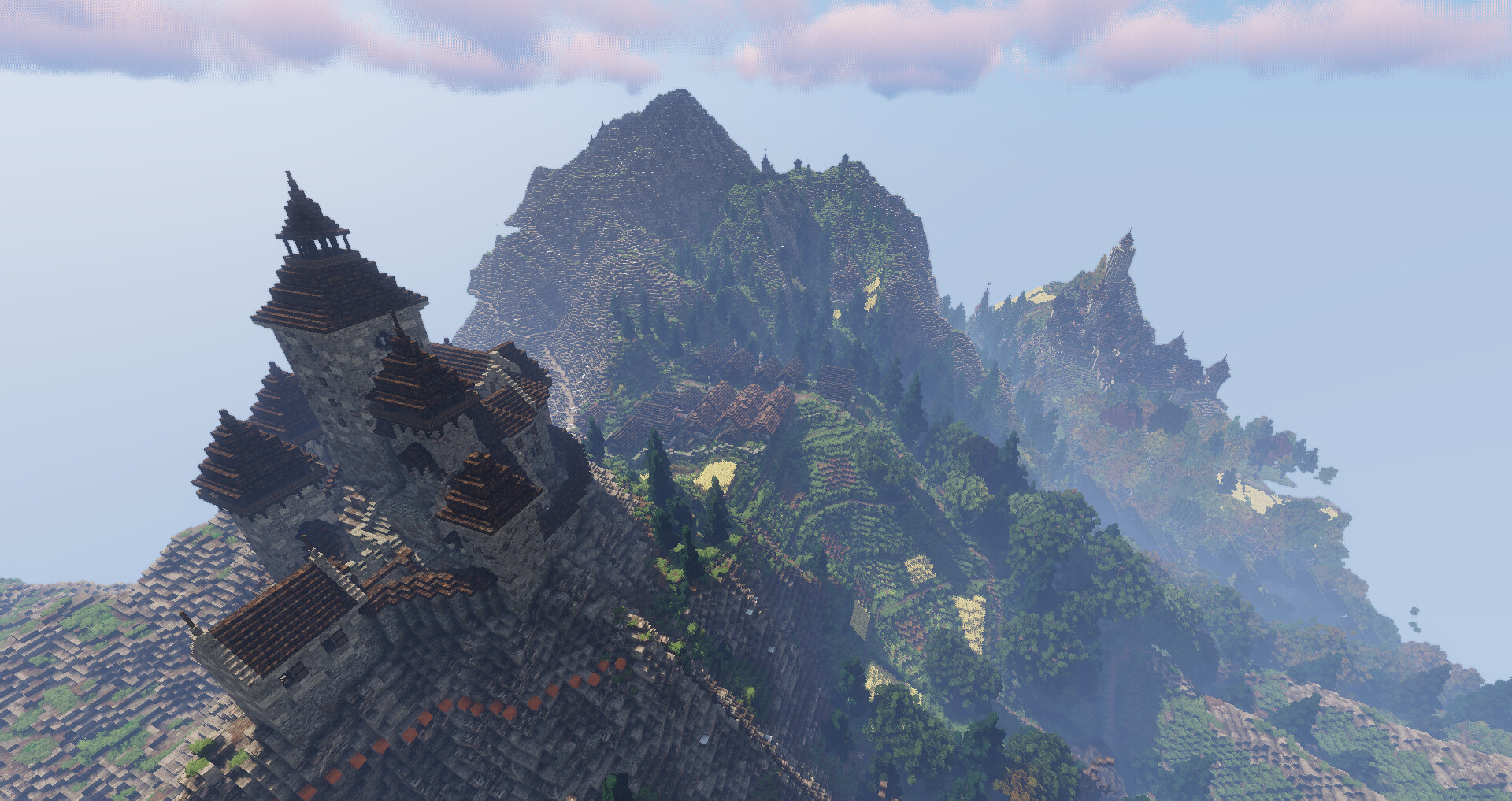 Denneberg bis Fänneberg Minecraft Map