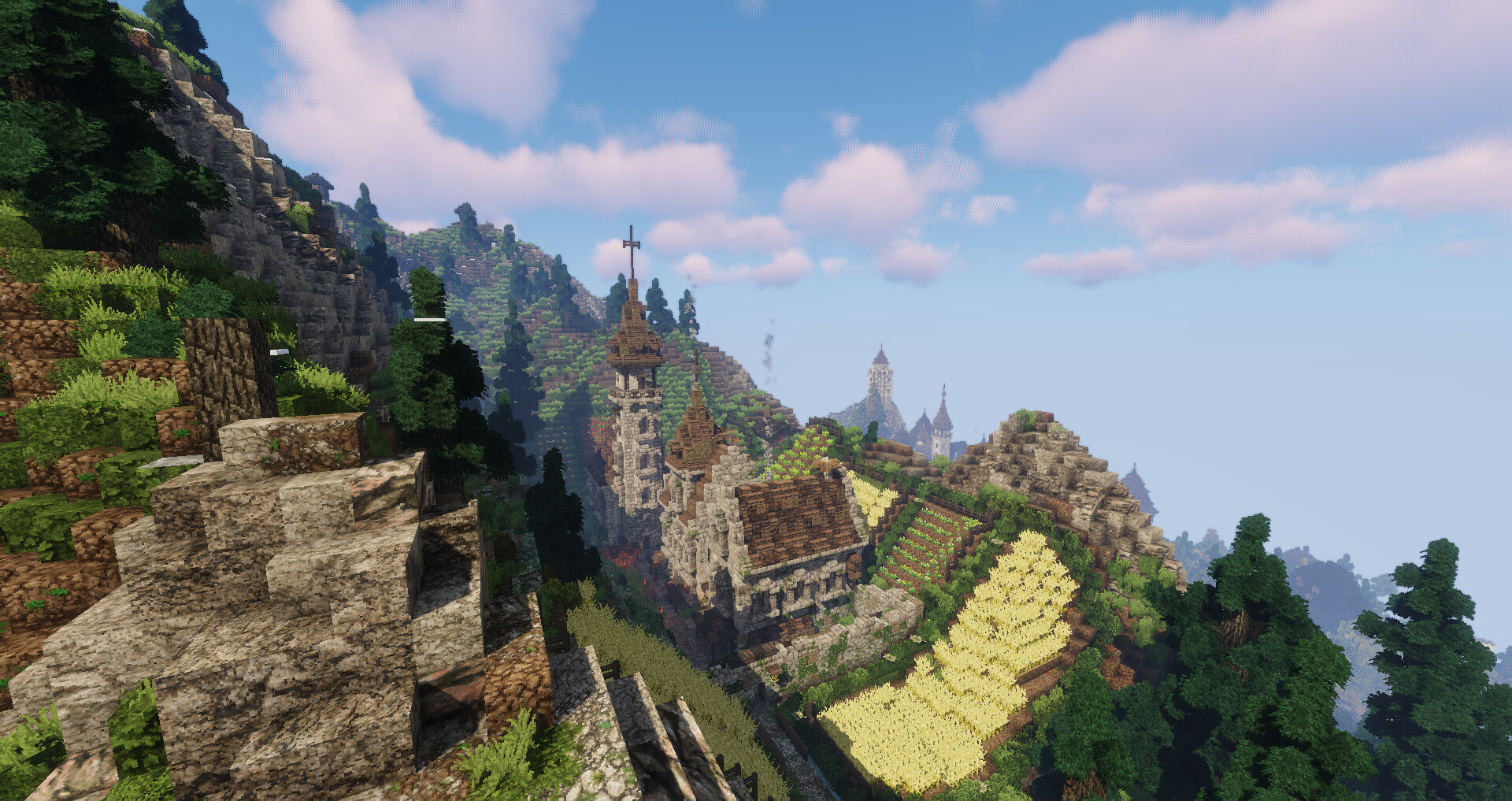 Denneberg bis Fänneberg Minecraft Map
