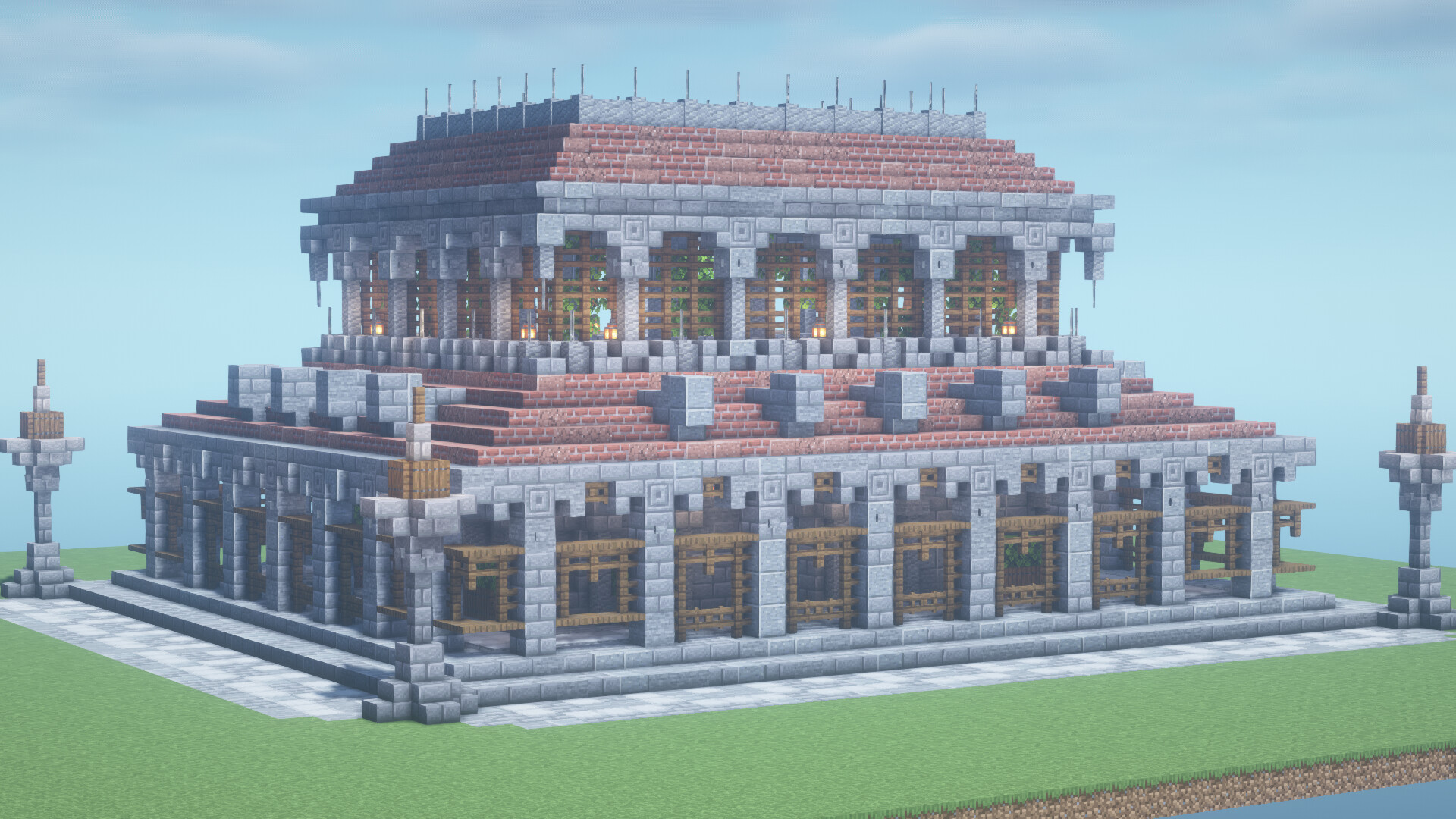 Medieval Bathhouse Minecraft Map