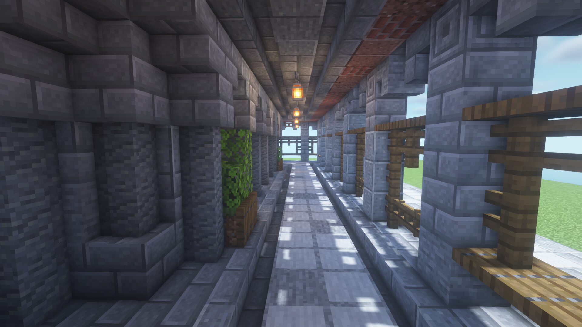 Medieval Bathhouse Minecraft Map