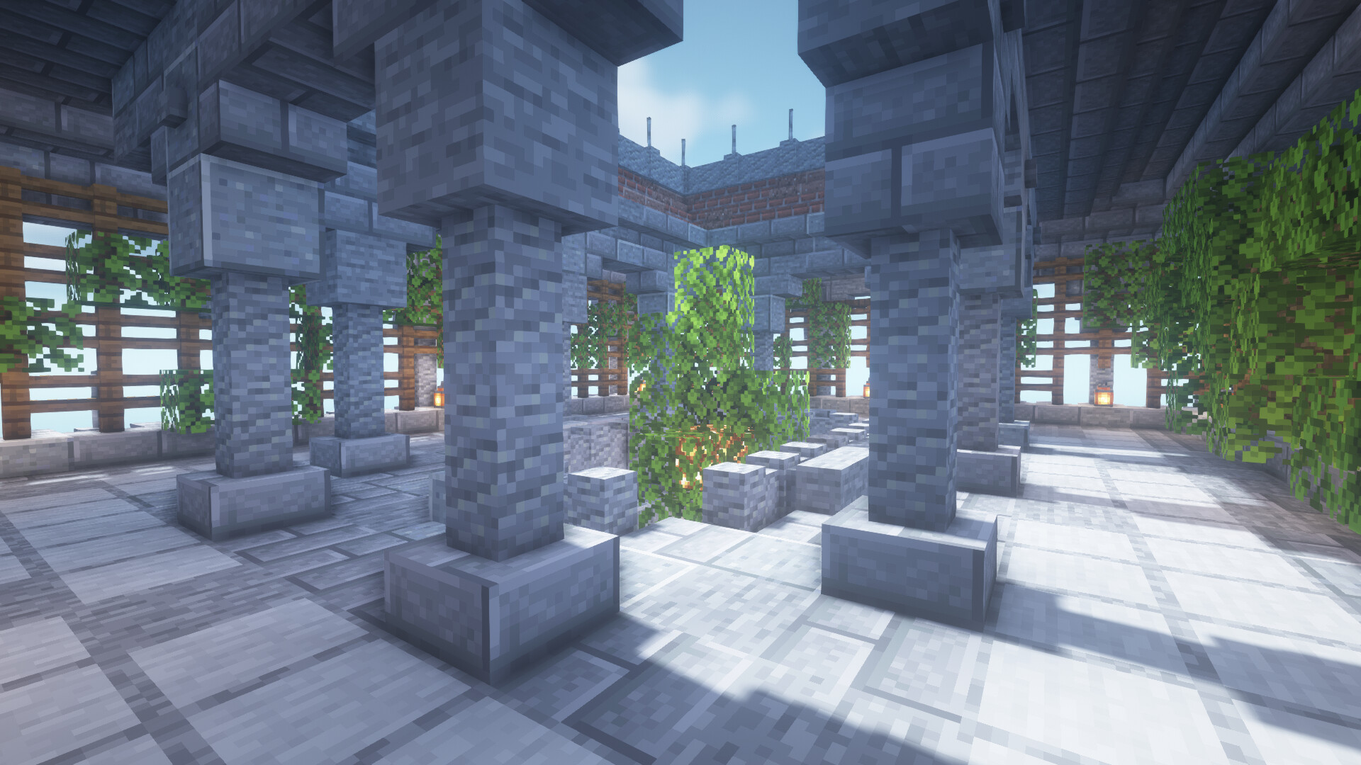 Medieval Bathhouse Minecraft Map