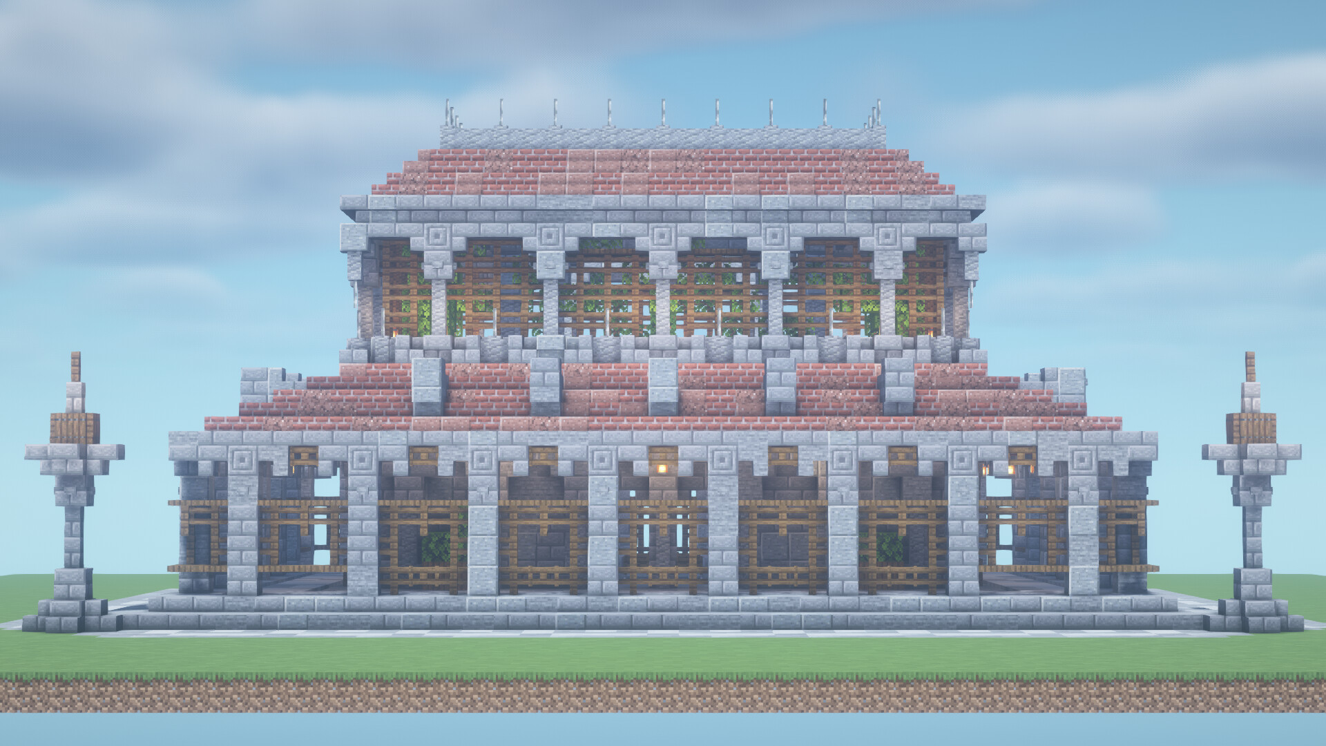 Medieval Bathhouse Minecraft Map