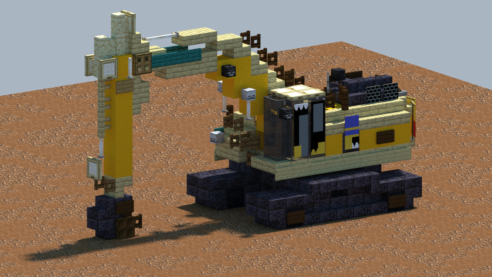 Komatsu PC390LC-11, Excavator [With Download] Minecraft Map