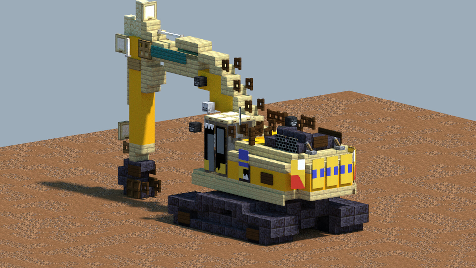 Komatsu PC390LC-11, Excavator [With Download] Minecraft Map