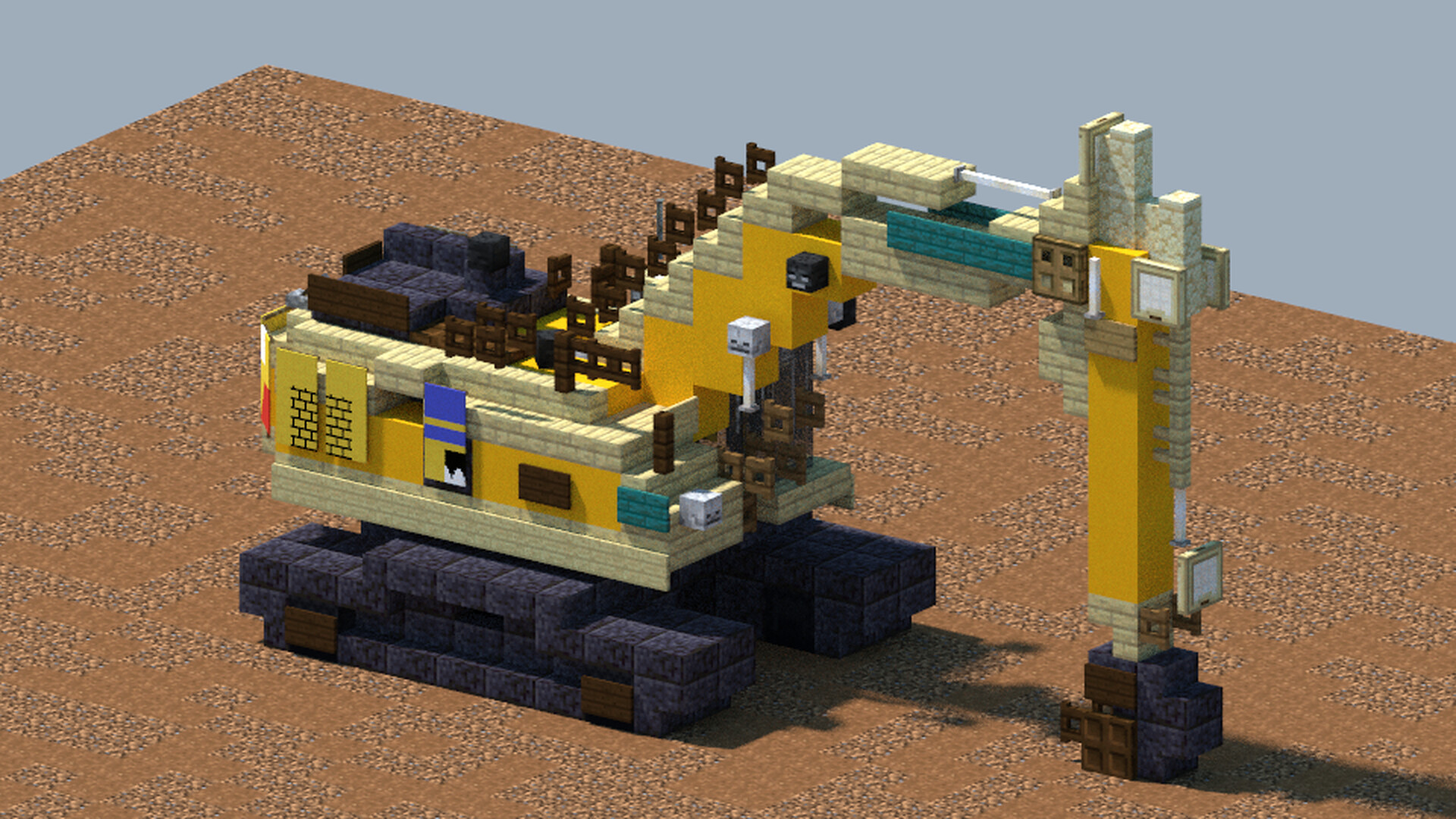 Komatsu PC390LC-11, Excavator [With Download] Minecraft Map