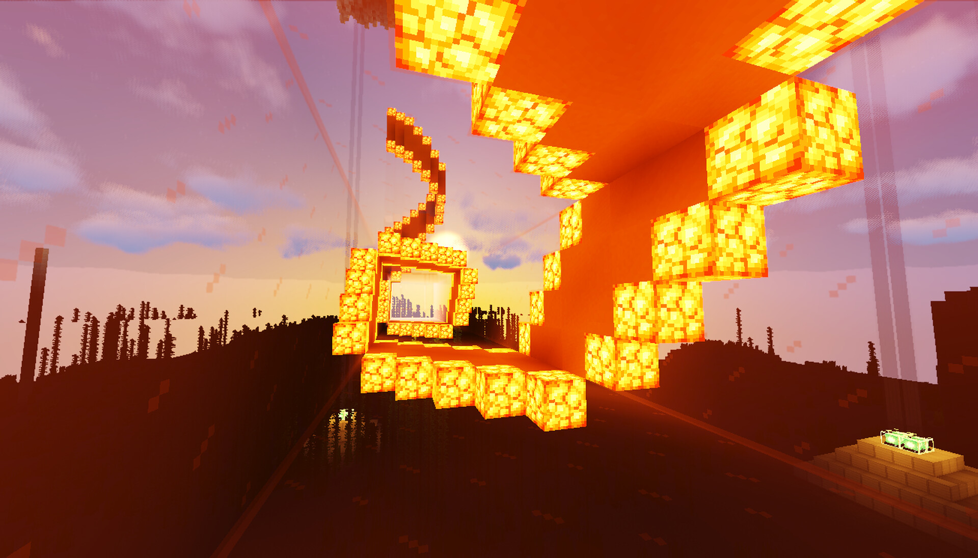 Elytra Course - [Steam Punk - ScFi Theme] Minecraft Map