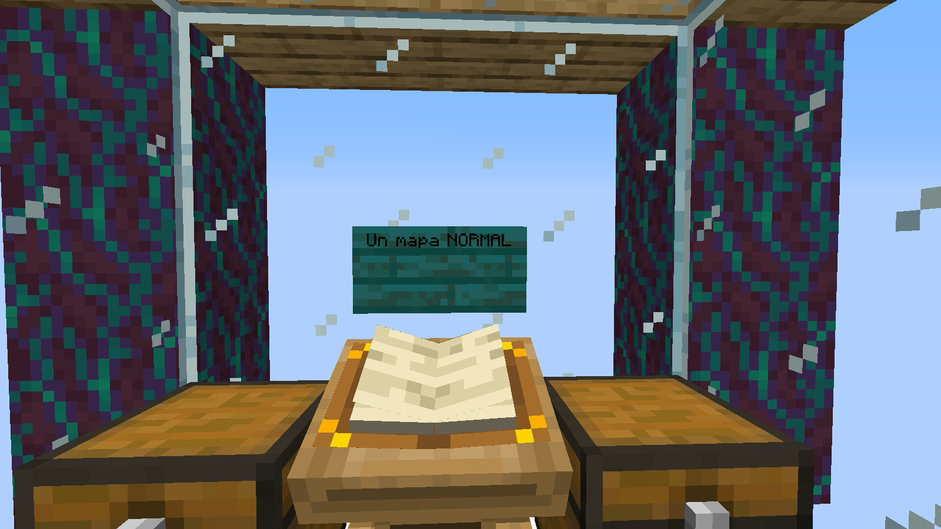 Un mapa normal Minecraft Map