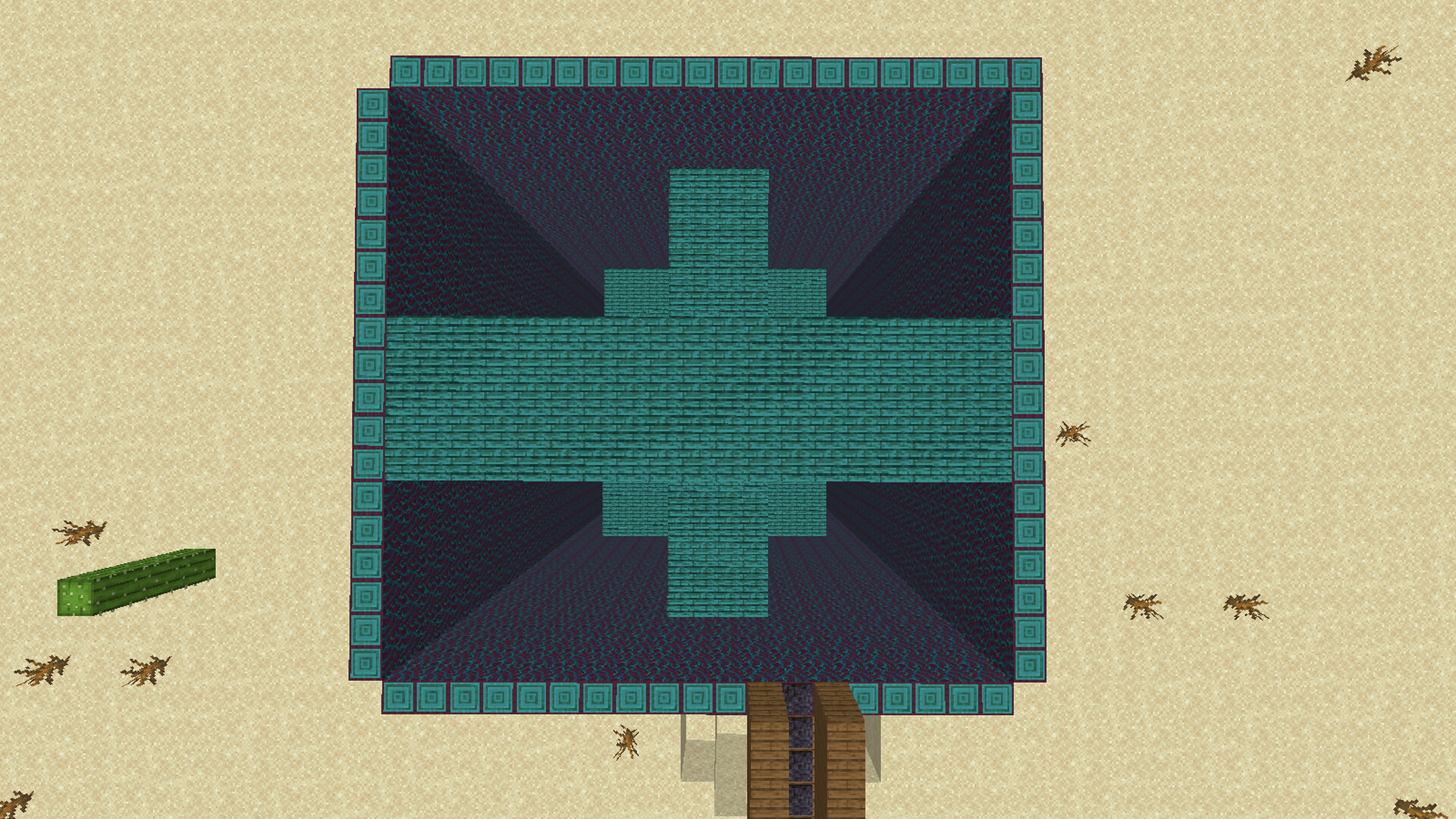 Un mapa normal Minecraft Map