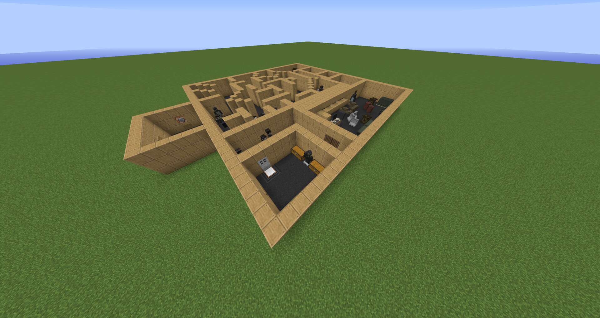 Vics modern warfare training ground Minecraft Map