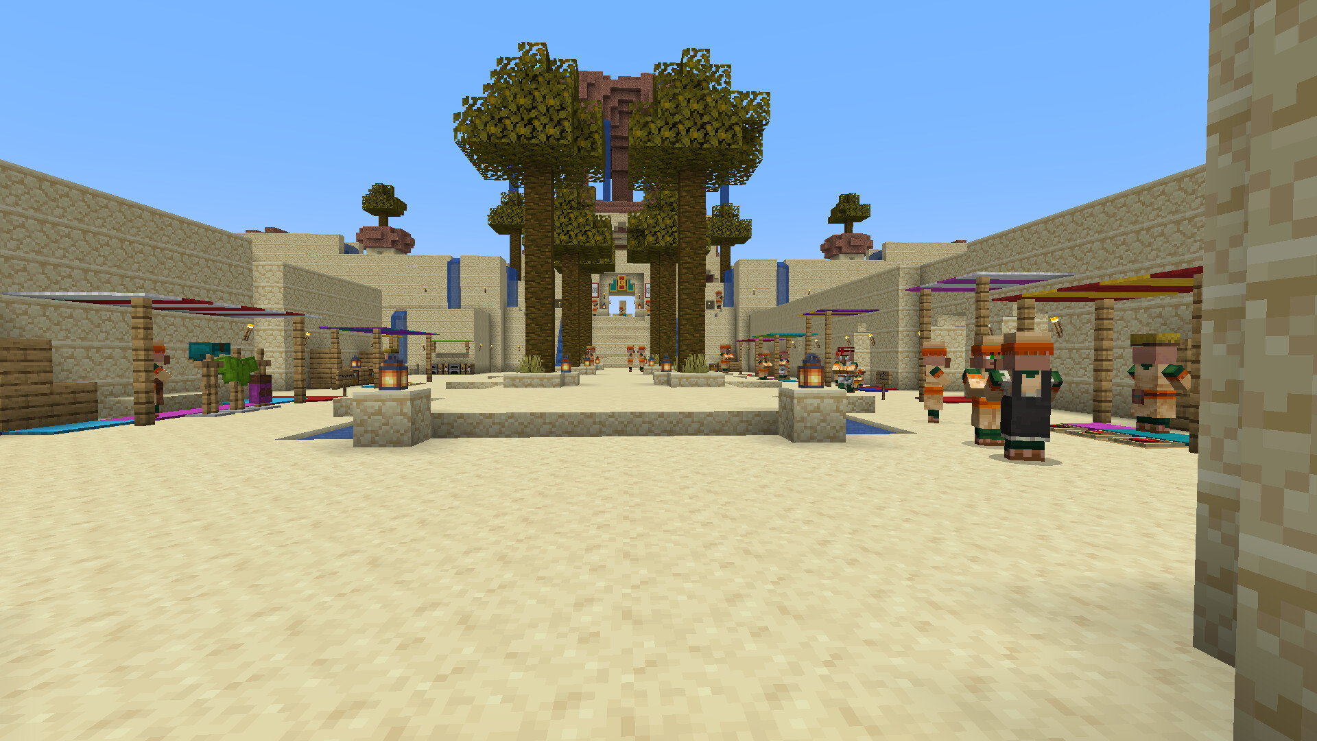 Zelda - Breath of the Wild Gerudo Town Minecraft Map