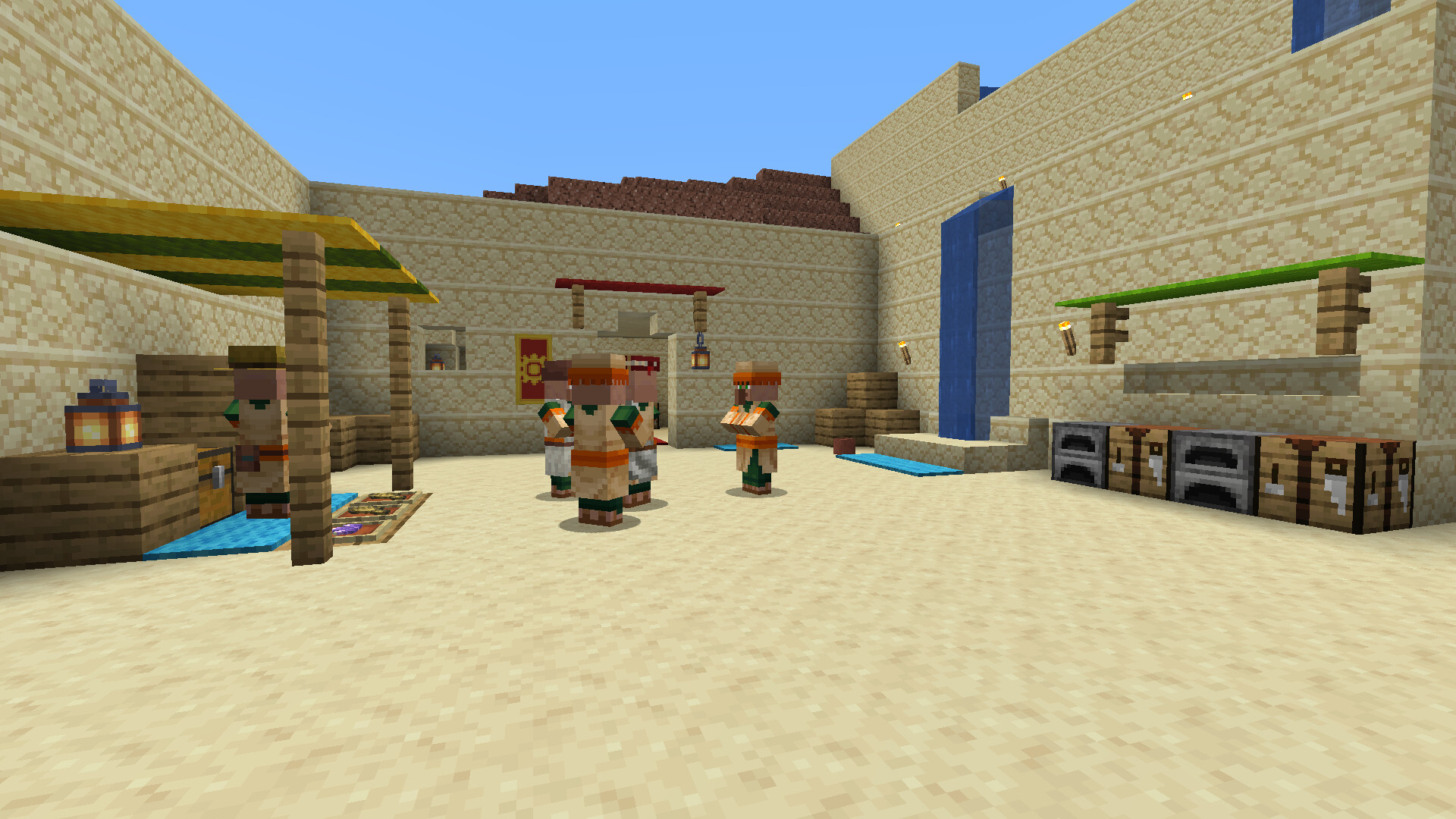 Zelda - Breath of the Wild Gerudo Town Minecraft Map