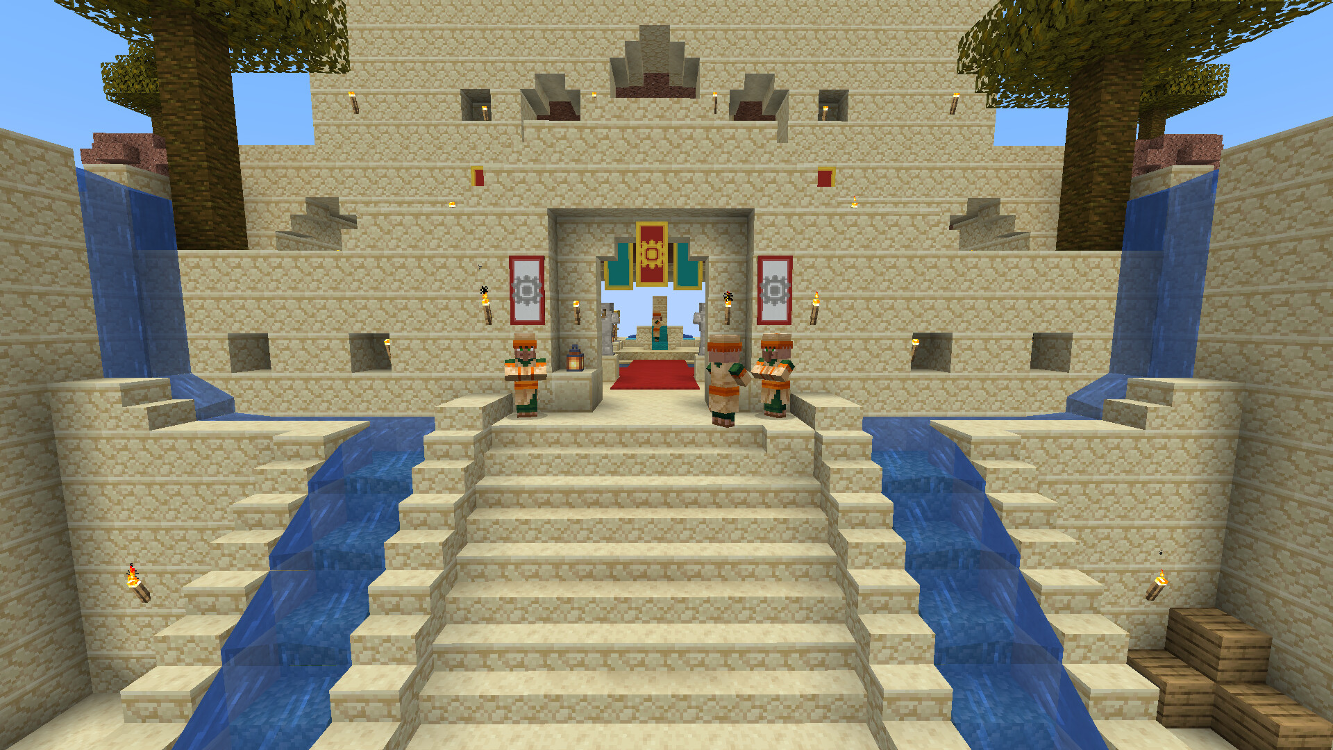 Zelda - Breath of the Wild Gerudo Town Minecraft Map