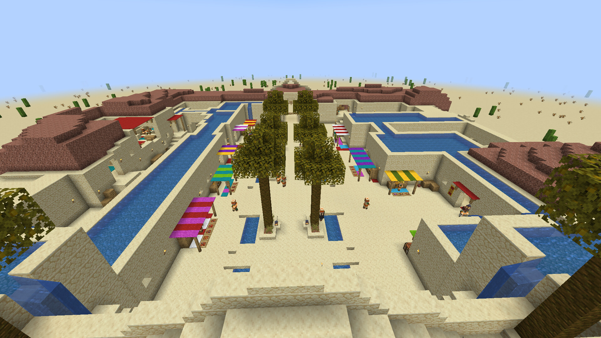 Zelda - Breath of the Wild Gerudo Town Minecraft Map