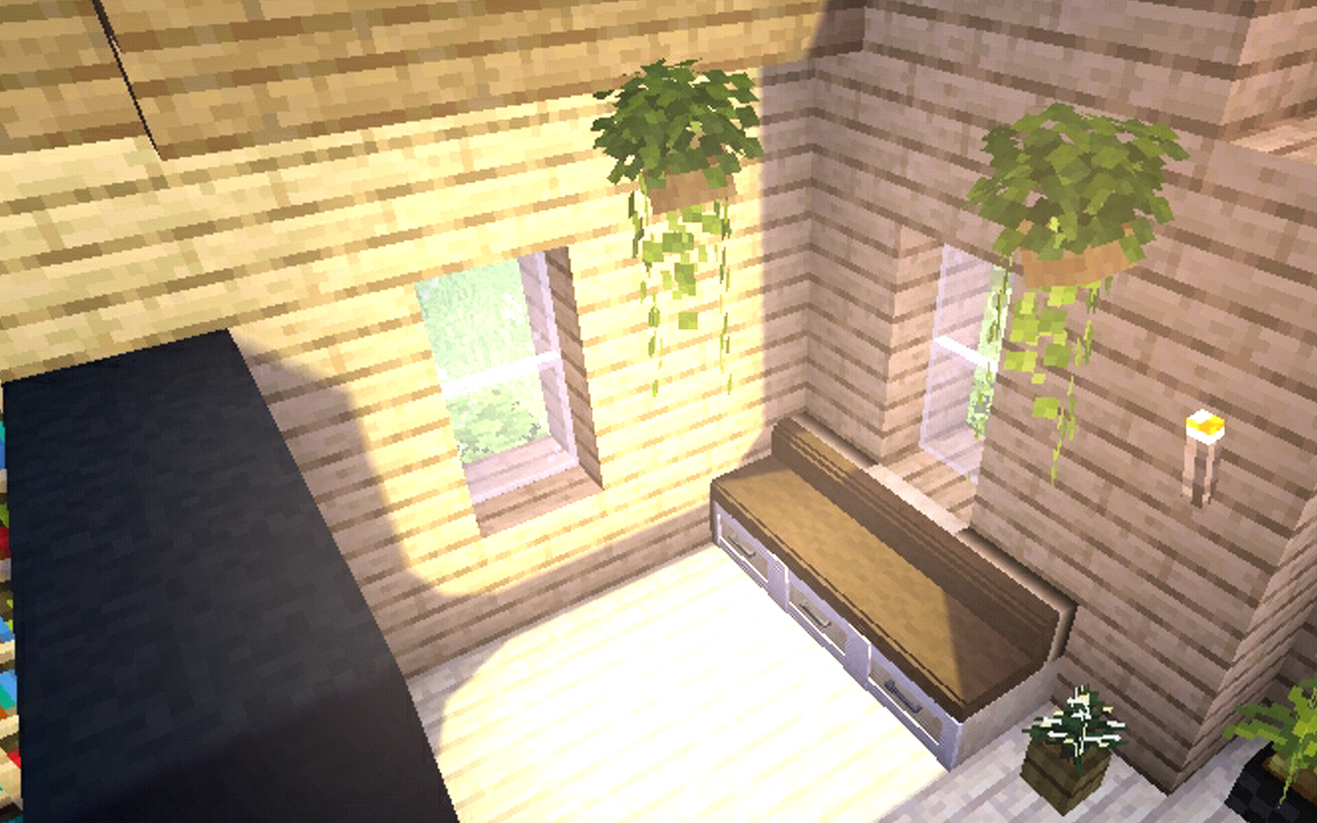 Cozy wooden house Minecraft Map