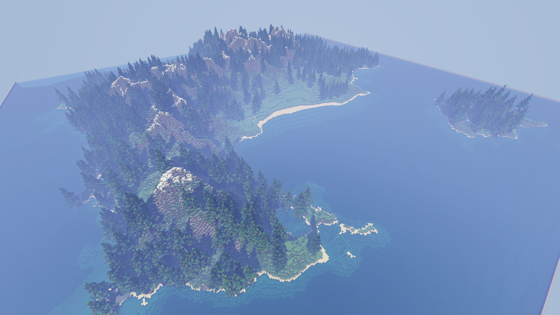Island - Terraforming Minecraft Map