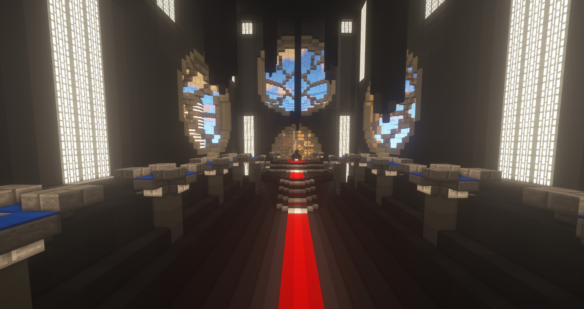 Star Wars Emperor's throne room (Imperial Palace) Minecraft Map