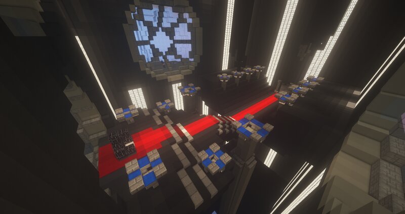 Star Wars Emperor's throne room (Imperial Palace) Minecraft Map