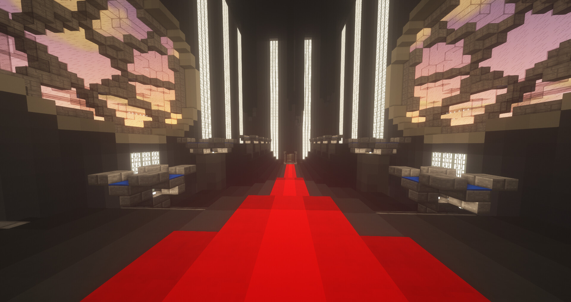Star Wars Emperor's throne room (Imperial Palace) Minecraft Map