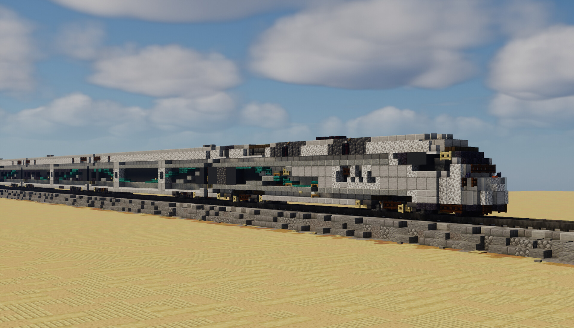 CAF SAR-200 push-pull Diesel train Minecraft Map