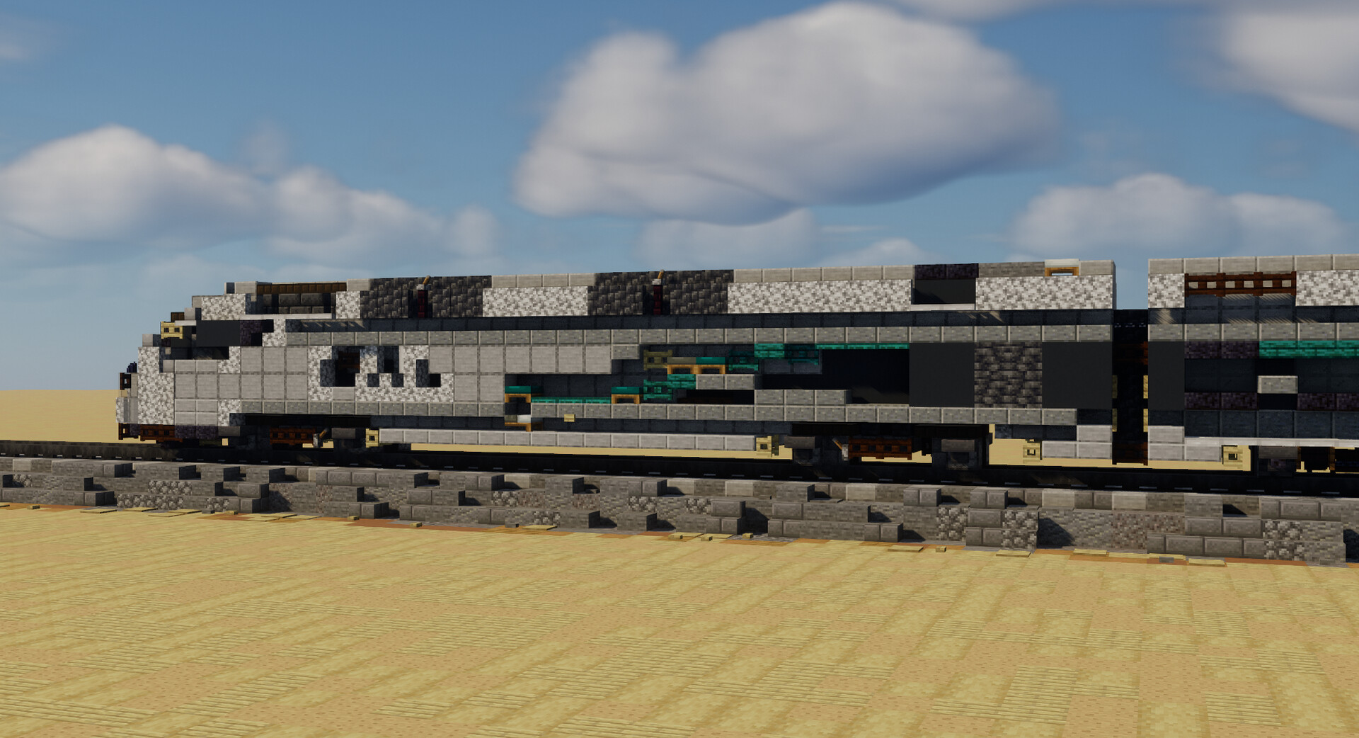 CAF SAR-200 push-pull Diesel train Minecraft Map