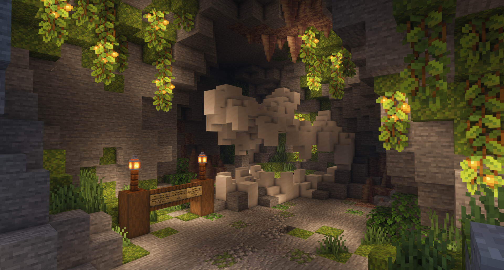 Death Dragon Cave Minecraft Map