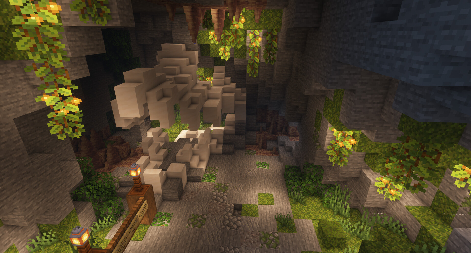 Death Dragon Cave Minecraft Map