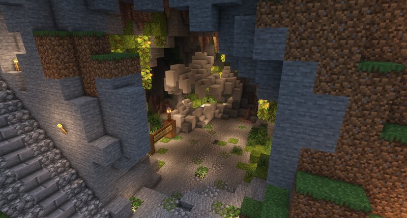 Death Dragon Cave Minecraft Map