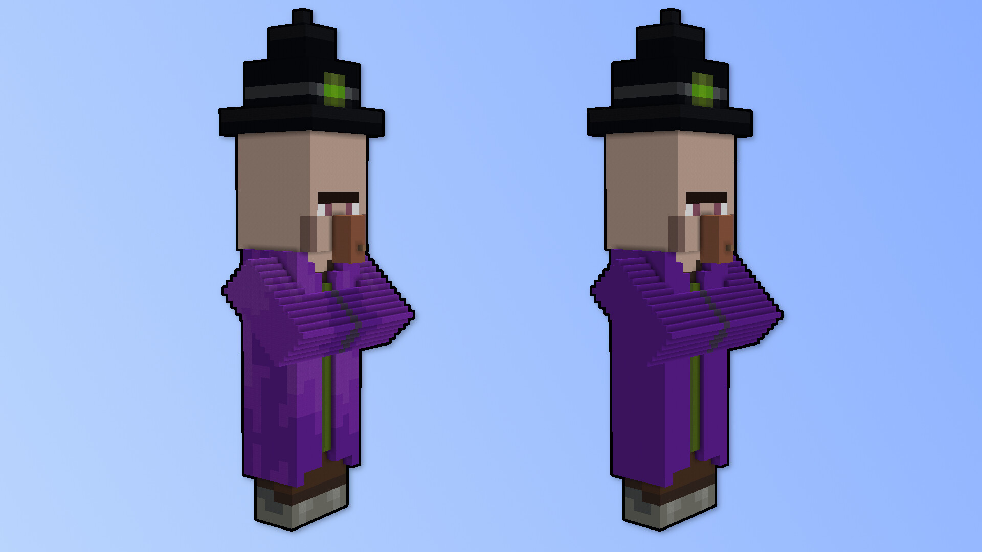 Witch Mob Statue Minecraft Map